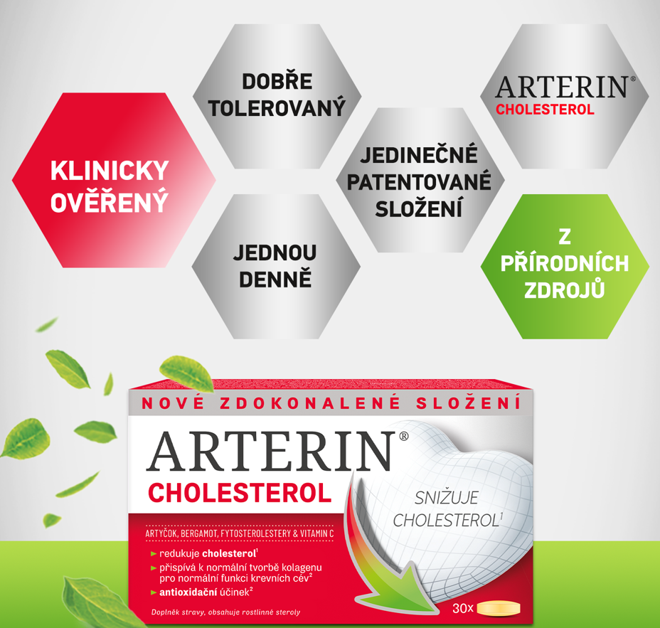 ARTERIN Cholesterol 90 tablet - Lékárna.cz